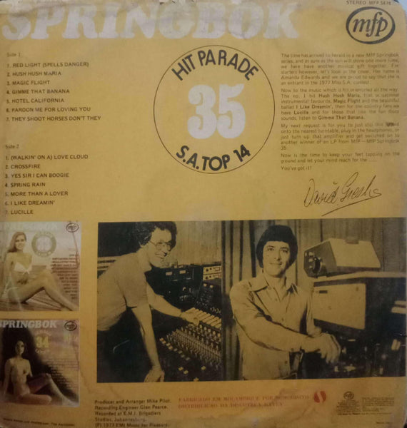 SPRINGBOK HIT PARADE 35 - English vinyl LP – BollywoodVinyl