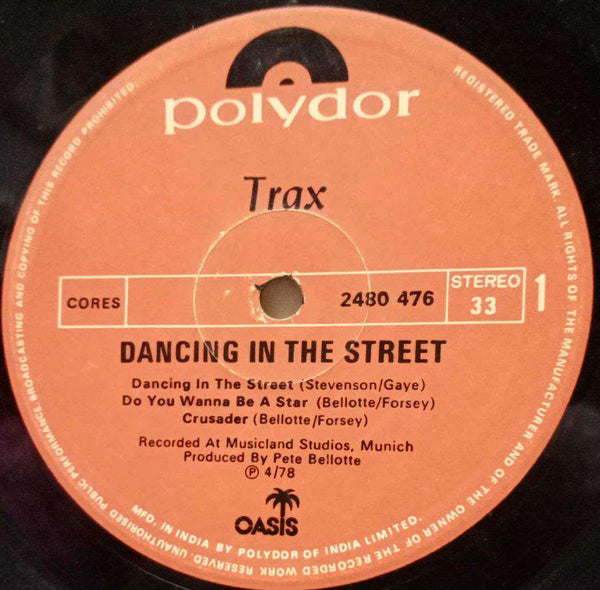 TRAX - ENGLISH VINYL LP – BollywoodVinyl