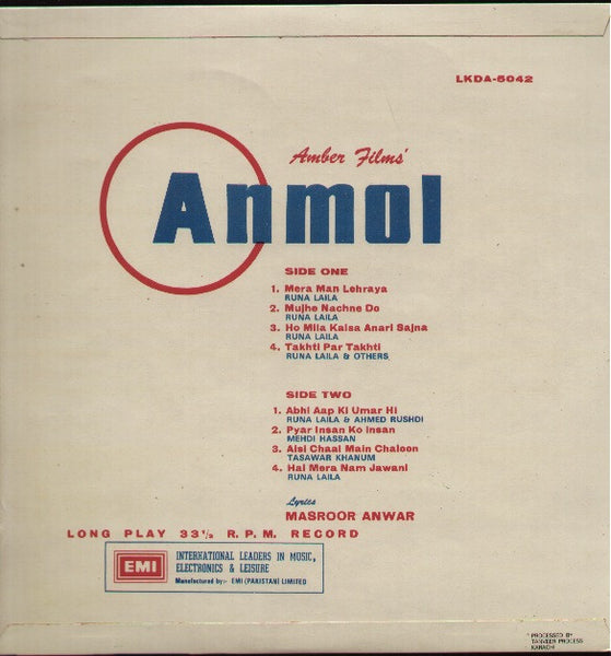 Buy Anmol Brand new Vinyl in India. Best Bollywood LPs at ...