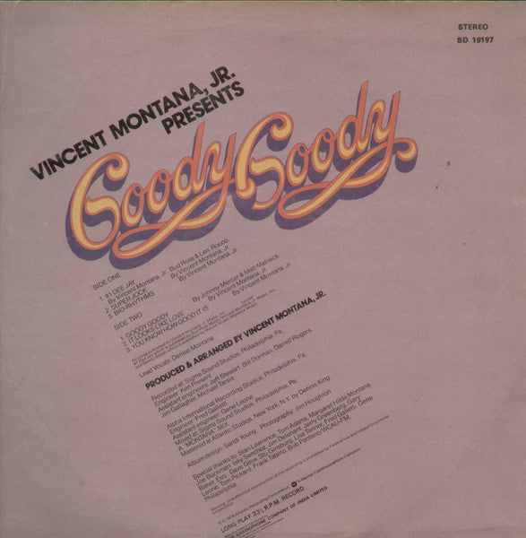 Buy Goody Goody lp record at Bollywoodvinyl.in – BollywoodVinyl