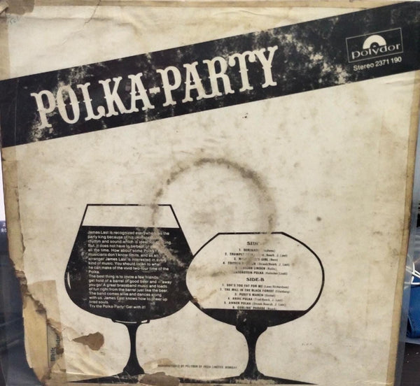 Polka Party James Last - 1971 - English Vinyl Record Lp – BollywoodVinyl