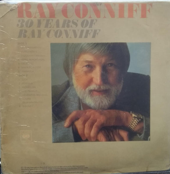 "30 YEARS OF RAY CONNIFF" English vinyl LP – BollywoodVinyl