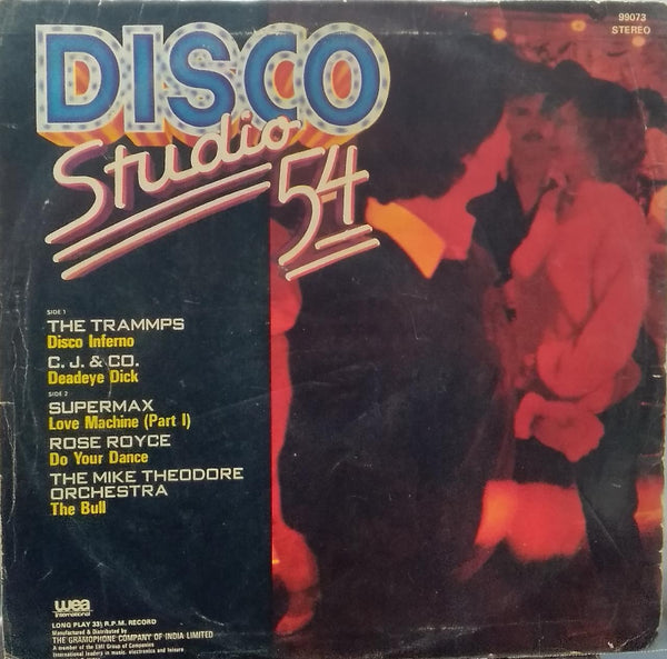 "DISCO STUDIO 54" English vinyl LP – BollywoodVinyl