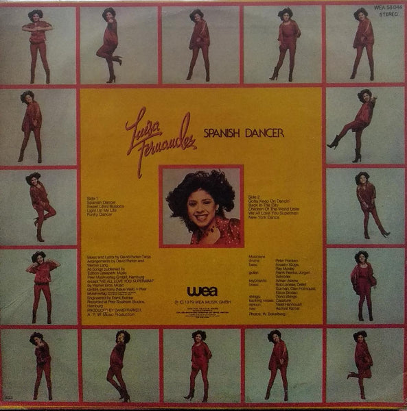 "LUISA FERNANDEZ SPANISH DANCER" English vinyl LP – BollywoodVinyl